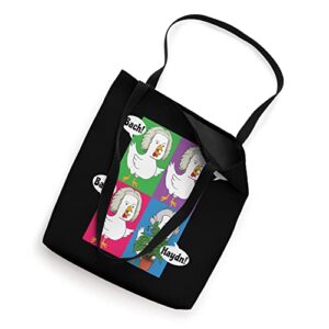 Bach Bach Bach Haydn Chickens Funny Music Composer Pun Tote Bag