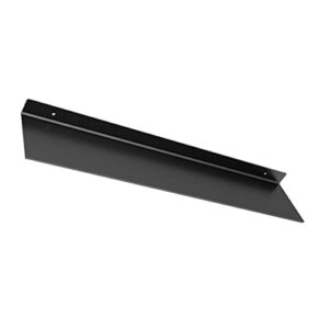 angoily metal wall shelf floating shelves metal wall shelf: shower wall rack small bookshelf unit wall mounted storage rack for home bathroom black 50cm kitchen storage rack