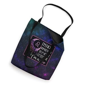 Zodiac Leo Stuff Birthday Leo Sign For Women Not Impressed Tote Bag