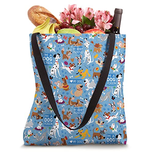 Disney Dogs I’m a Dog Person Cute Pup Print Tote Bag