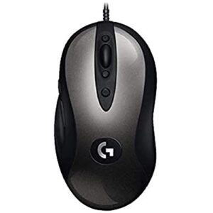 logitech g mx518 gaming mouse hero sensor 16, 000 dpi arm processor 8 programmable buttons (european packaging) – black