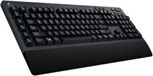 logitech g613 lightspeed wireless mechanical gaming keyboard, multihost 2.4 ghz + bluetooth connectivity (renewed)