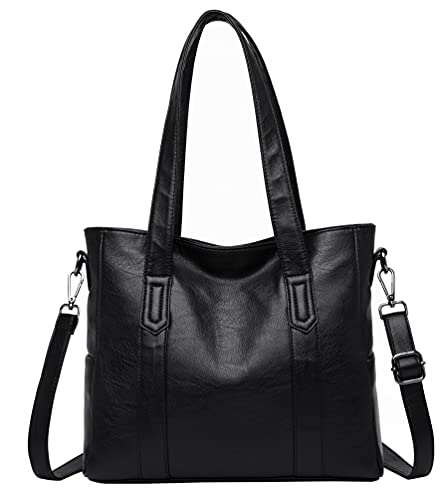 FSD.WG Tote Bags Large Leather Purses and Handbags for Women Top Handle Shoulder Satchel Hobo Bags