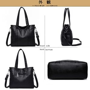 FSD.WG Tote Bags Large Leather Purses and Handbags for Women Top Handle Shoulder Satchel Hobo Bags