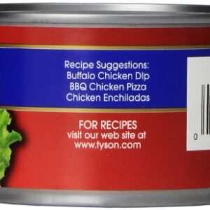 Tyson Chunk Chicken Breast, 12.5-Ounce Cans (Pack of 12)