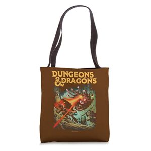 dungeons & dragons strike the beholder tote bag