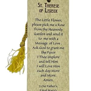 St Therese Little Flower Laminated Bookmark Set of 5