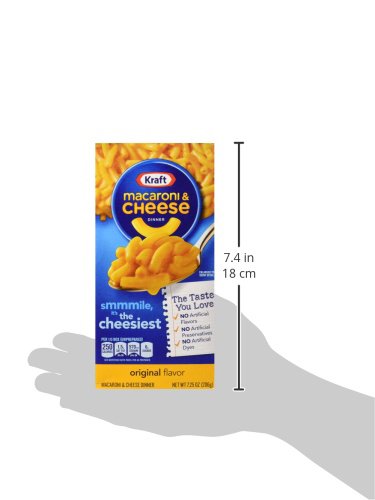 Kraft Original Flavor Macaroni and Cheese Meal (7.25 oz Box)