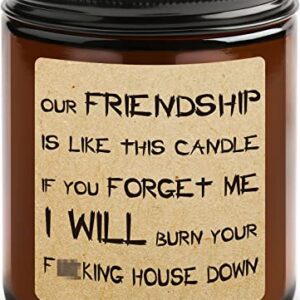 Gifts for Friends, Friendship Gifts for Graduates, Best Gifts for Her/Him, Funny Scented Candles for Men Women, Birthday Christmas Thanksgiving Presents