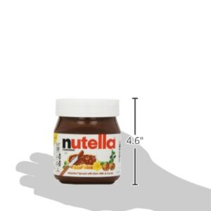 Ferrero Nutella Hazelnut Spread, Perfect Topping for Pancakes, 13 Oz Jar