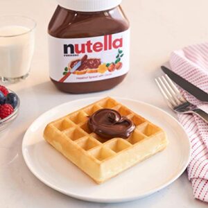 Ferrero Nutella Hazelnut Spread, Perfect Topping for Pancakes, 13 Oz Jar