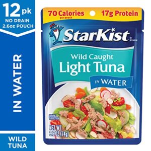 StarKist Chunk Light Tuna in Water, 2.6 Oz, Pack of 12