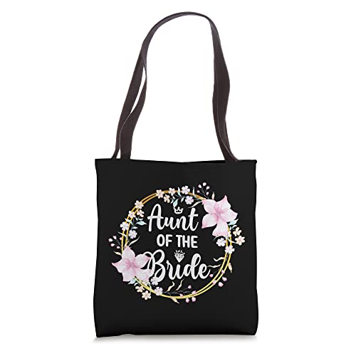 Aunt Of The Bride Bridal Shower Bride's Aunt Tote Bag