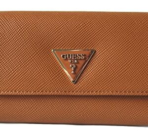 GUESS Womens Laurel Multi Clutch wallet, Light Cognac, One Size US