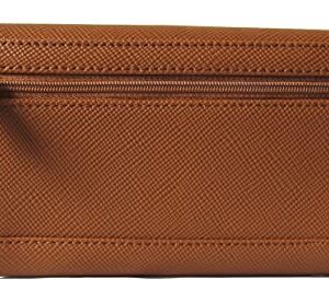 GUESS Womens Laurel Multi Clutch wallet, Light Cognac, One Size US