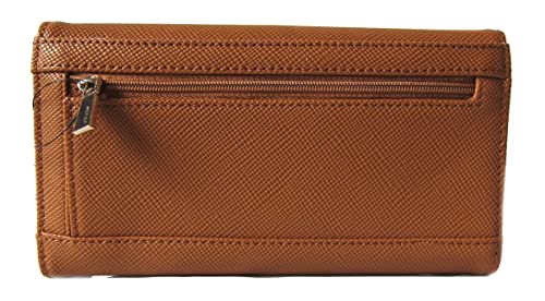 GUESS Womens Laurel Multi Clutch wallet, Light Cognac, One Size US