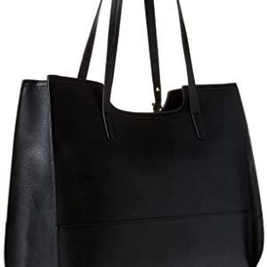 Bueno of California Classic Double Handle Tote, Black