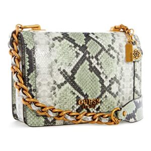 GUESS Abey Crossbody Flap, SAGE Python