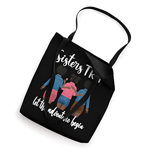 Sisters Trip Black Women Vacation Travel African American Tote Bag