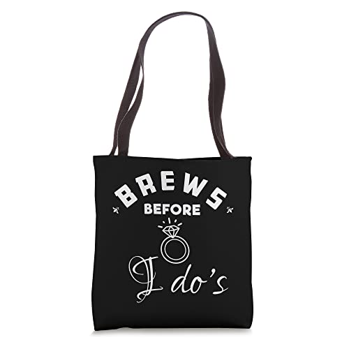 Humorous Breweries Drinking Bachelorettes Statements Bridal Tote Bag