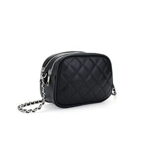 maxwise quilted crossbody bags crossbody purse small crossbody shoulder bag with chain strap side purse for women