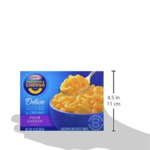 Kraft Deluxe Four Cheese Macaroni & Cheese Dinner (14 oz Box)