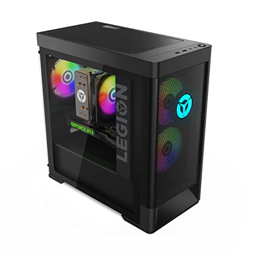 Lenovo Legion Tower 5i - 2022 - Gaming Desktop - NVIDIA GeForce RTX 3070 - Intel i7-12700F - RTX 3070-16GB RAM - 1TB SSD - Win 11 - Black - Mouse & Keyboard - Free 3-Month Xbox GamePass