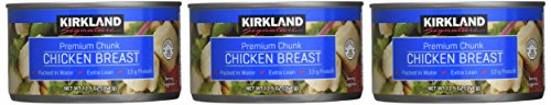 Kirkland Recipes Recettes Premium Chunk Chicken Breast in Water (3 - 12.5oz cans)