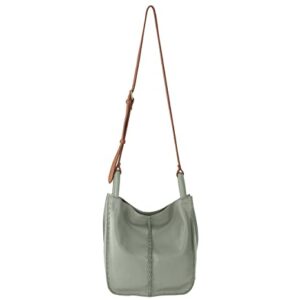 The Sak Los Feliz Crossbody Bag in Leather, Large, Lined Purse with Single Adjustable Shoulder Strap