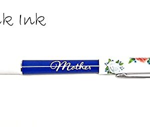 Heart of a Mother Madonna and Child Rollerball Pen with Bookmark Gift Set for Catholic Moms