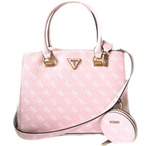 GUESS Alexie Girlfriend Satchel, Pink Logo