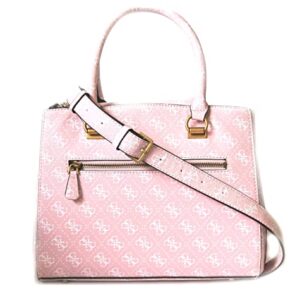 GUESS Alexie Girlfriend Satchel, Pink Logo