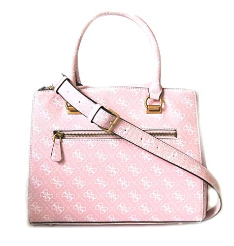 GUESS Alexie Girlfriend Satchel, Pink Logo