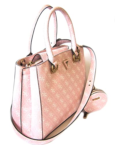 GUESS Alexie Girlfriend Satchel, Pink Logo