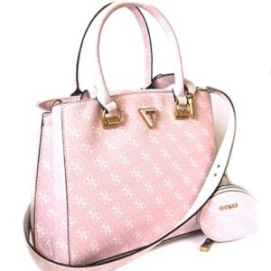 GUESS Alexie Girlfriend Satchel, Pink Logo