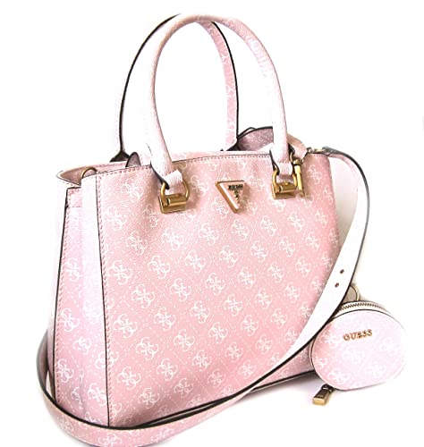 GUESS Alexie Girlfriend Satchel, Pink Logo