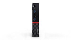 lenovo thinkcentre m900 tiny desktop micro tower pc (intel core i5-6500t upto -3.1 ghz, 16 gb ram, 256 gb ssd, usb 3.0, wifi) windows 10 pro (renewed) €¦