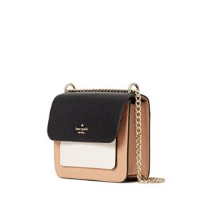 kate spade remi colorblock flap chain crossbody neutral multi