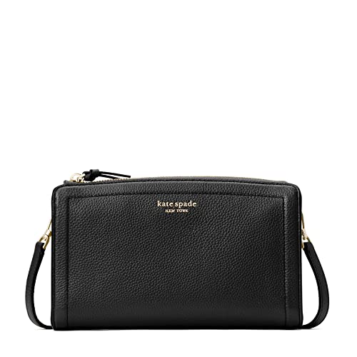 Kate Spade New York Knott Pebbled Leather Small Crossbody Black One Size