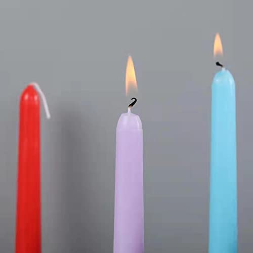 Taper Candles,10 Inch Taper Candles,Set of 4 Candles for Wedding, Parties ,Home Decor and Special Occasions (White)