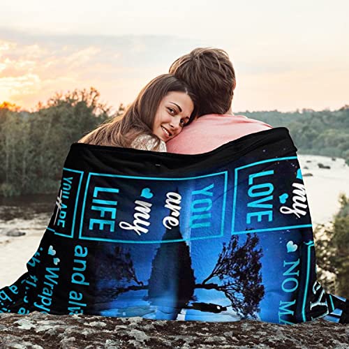 to My Amazing Boyfriend Blanket from Girlfriend 60"×50",Best for Him Boyfriend,Unique Birthday Gifts for Boyfriend,Valentines Day Gifts for Boyfriend,Throw Blanket for Boyfriend