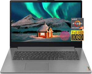 lenovo newest ideapad 3 17.3″ fhd business laptop, amd ryzen 5 5625u(6 cores, up to 4.3ghz), 24gb ram, 1tb nvme ssd, fingerprint, webcam, fullsize kb, wifi 6, hdmi, type-a&c, win 11, gm accessories