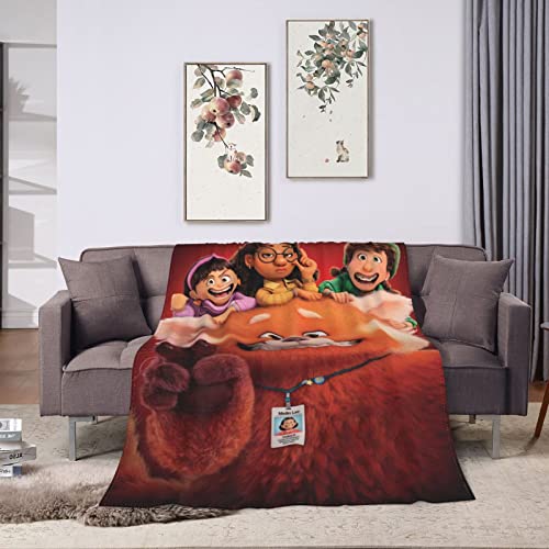 Aeefnuie Turning Red Blanket Sofa Blankets Flannel Blankets Throw Blankets Air Conditioning Blankets 50''X40''