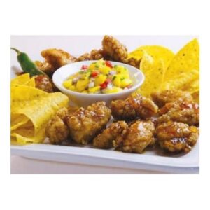 tyson fritter chicken breast portions, 5 pound — 2 per case.