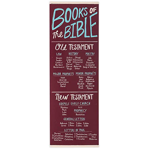 Salt & Light, Books of The Bible Bookmarks, 2 x 6 inches, 25 Bookmarks