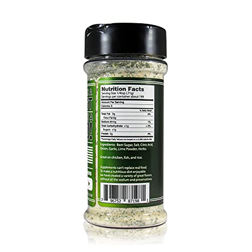 Tequila Lime - Feast Mode Flavors - Low Sodium, No MSG, Gluten Free, All Natural, Meal Prep Seasoning , Healthy , Lime Juice Powder , Tequila Seasoning