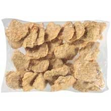 tyson breaded chicken breast fillet, 5 pound — 2 per case.