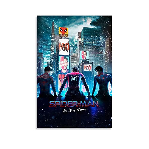 SPMDH 2021 No Way Home Movie Poster Decorative Painting Canvas Wall Art Living Room Posters Bedroom