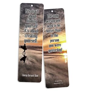 NewEights Inspirational Bookmarks Cards (60-Pack) - for Inspiring and Encouraging Men and Women Great Motivational Give Away Variety Bulk Buy - Sunday School Baptism Thanksgiving Christmas Rewards