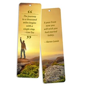 NewEights Inspirational Bookmarks Cards (60-Pack) - for Inspiring and Encouraging Men and Women Great Motivational Give Away Variety Bulk Buy - Sunday School Baptism Thanksgiving Christmas Rewards